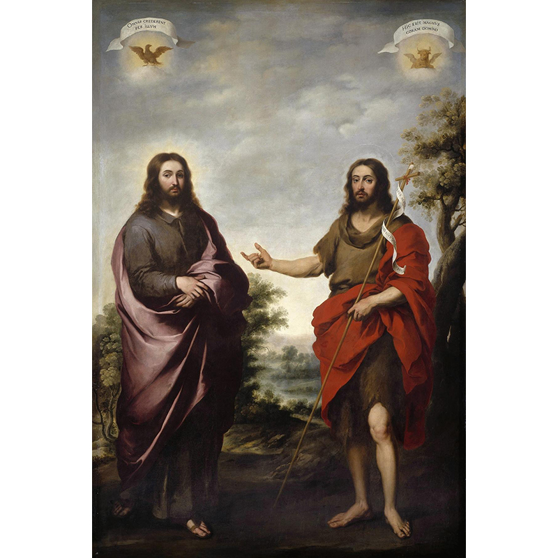 ボクらのアート / Saint John the Baptist Pointing to Christ (1655) - バルトロメ ...