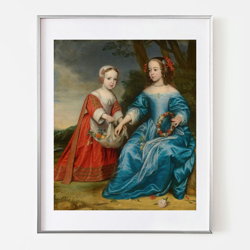 ボクらのアート / Double Portrait of Prince Willem III and his Aunt Maria ...