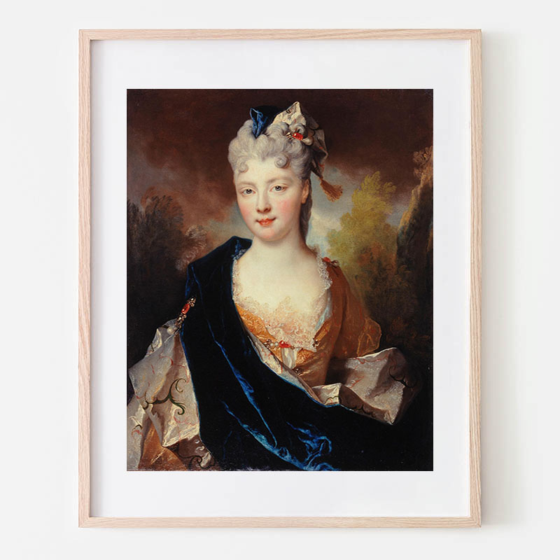 ボクらのアート / Portrait présumé de Madame la duchesse de Beaufort (1714 ...