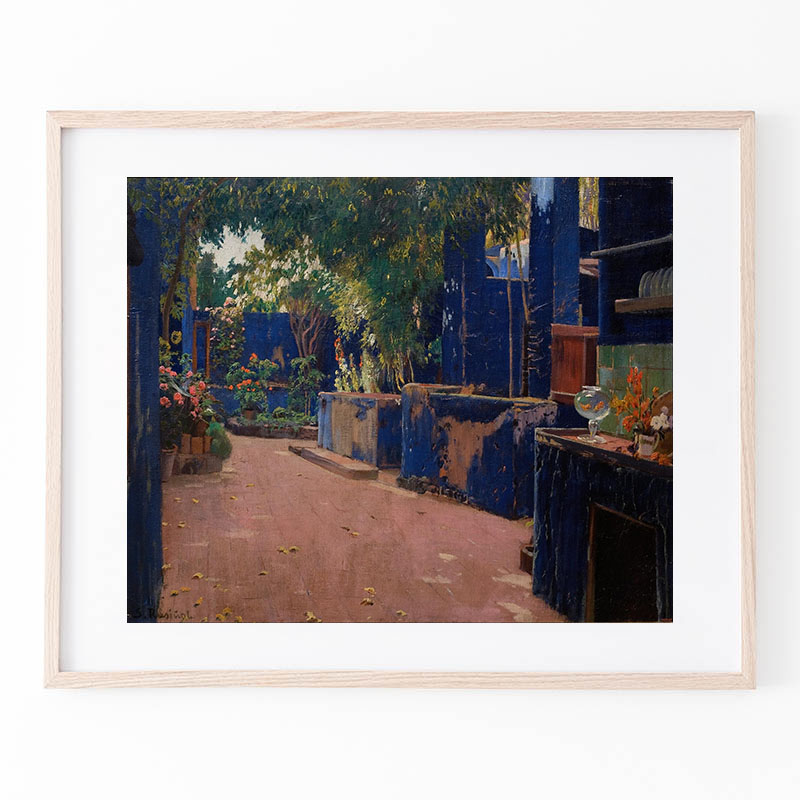 ボクらのアート / Blue Courtyard. Arenys de Munt - サンティアゴ・ルシニョール